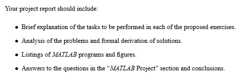 Solved Project 2: Feedback Control of Linear Dynamical | Chegg.com