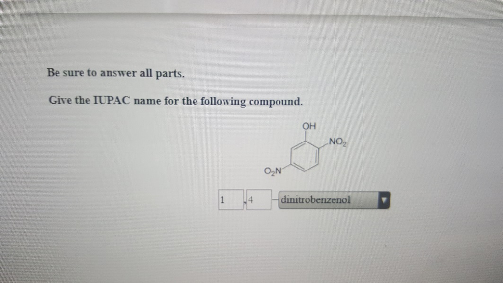 Solved Be sure to answer all parts. Give the IUPAC name for | Chegg.com
