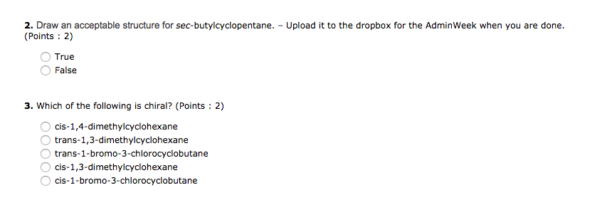 Solved 2. Draw an acceptable structure for | Chegg.com