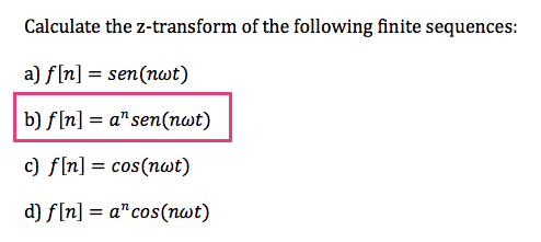 Solved Calculate the z-transform of the following finite | Chegg.com