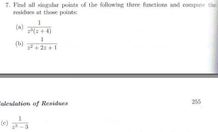 Solved Find all singular points of the following three | Chegg.com