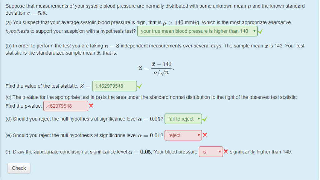 Solved Suppose That Measurements Of Your Systolic Blood Chegg Solved Suppose That Measurements Of Your Systolic Blood Chegg