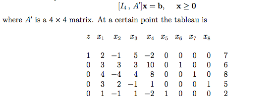 Let denote the 4 x 4 identity matrix. Consider the | Chegg.com