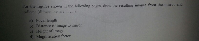 Solved For the figures shown in the following pages, draw | Chegg.com