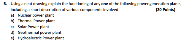 Solved Using a neat drawing explain the functioning of any | Chegg.com