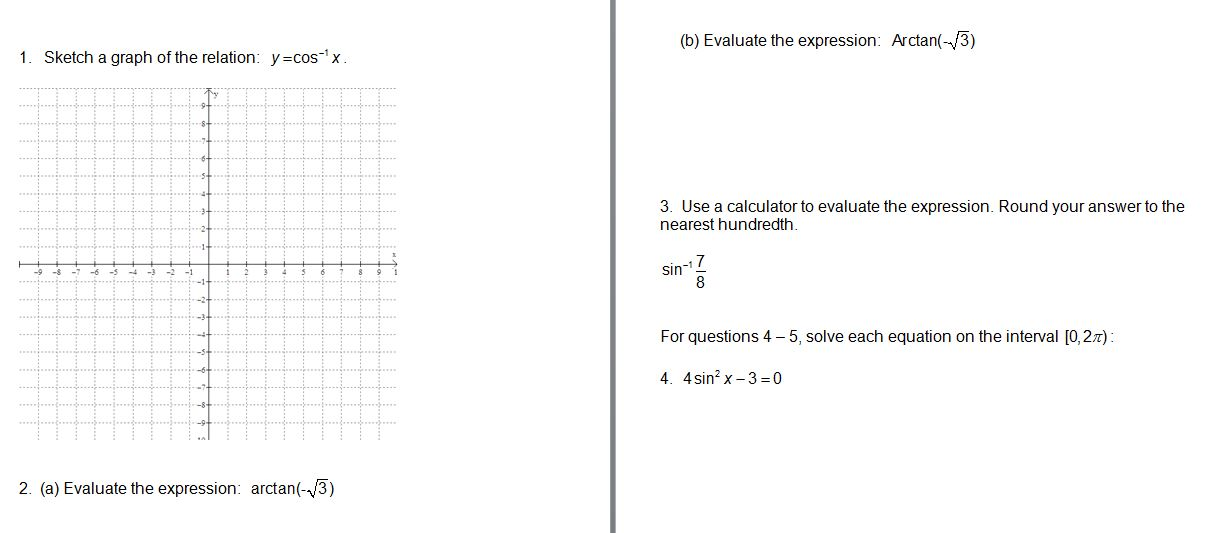 9. (cosx (sec x-1) 0 10. An object's motion is | Chegg.com