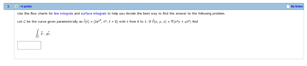 Solved 3 15 Points My Notes Use The Flow Charts For Line