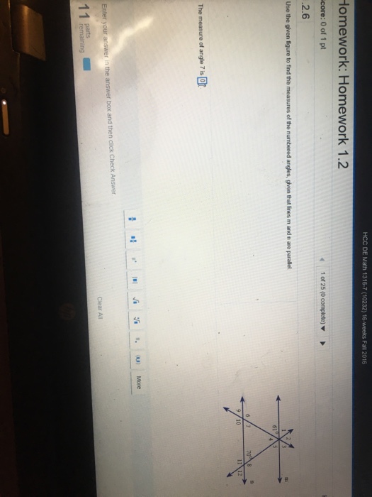 Solved Use the given figure to find the measures of tie | Chegg.com