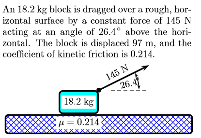 Solved Question edited: Find the magnitude of the work done | Chegg.com