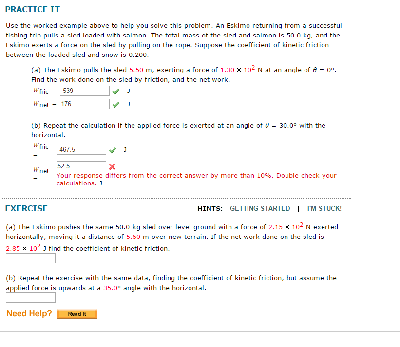 Solved PRACTICE IT Use the worked example above to help you | Chegg.com