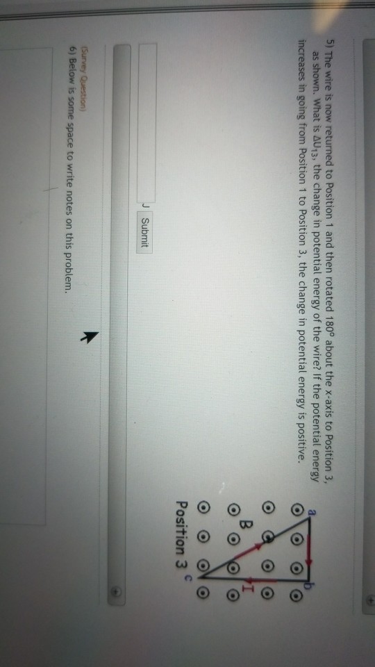 Solved Right Triangular Current Loop A wire formed in the | Chegg.com