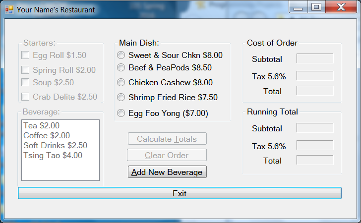 Solved I need help with the code in Visual basic This | Chegg.com