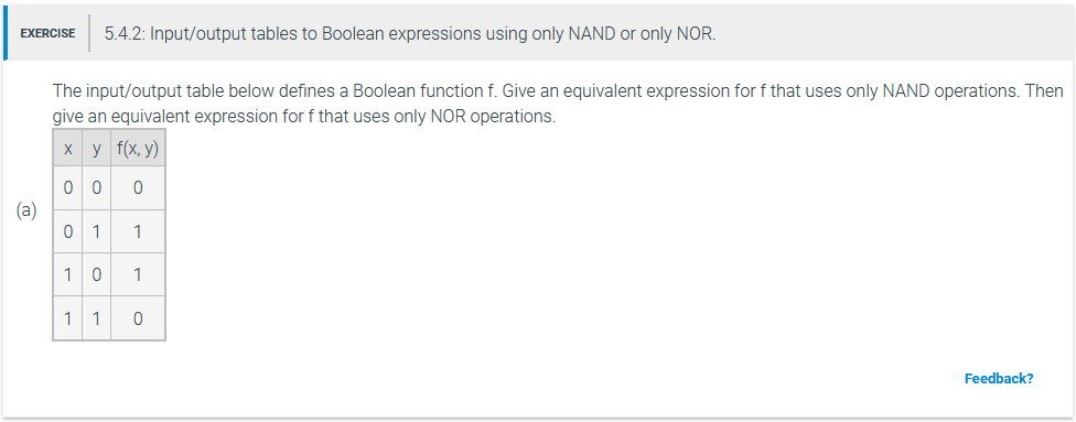 Solved The Inputoutput Table Below Defines A Boolean 8044