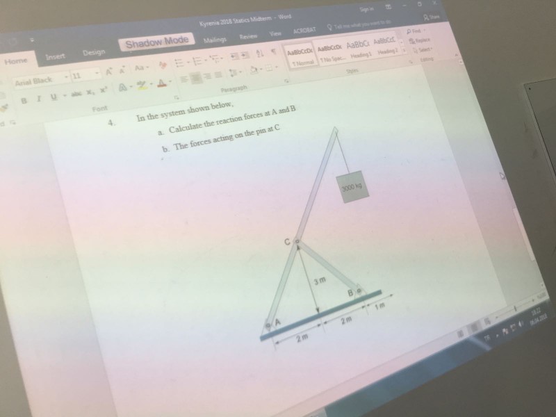 Solved Insert Design yrenia 2018 Statics Midm-Wor Anai | Chegg.com