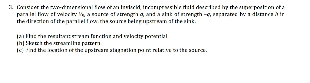 Solved Consider the two-dimensional flow of an inviscid, | Chegg.com