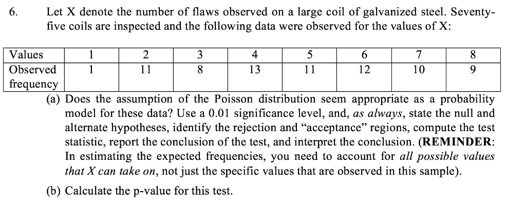 Solved Let X denote the number of flaws observed on a large | Chegg.com
