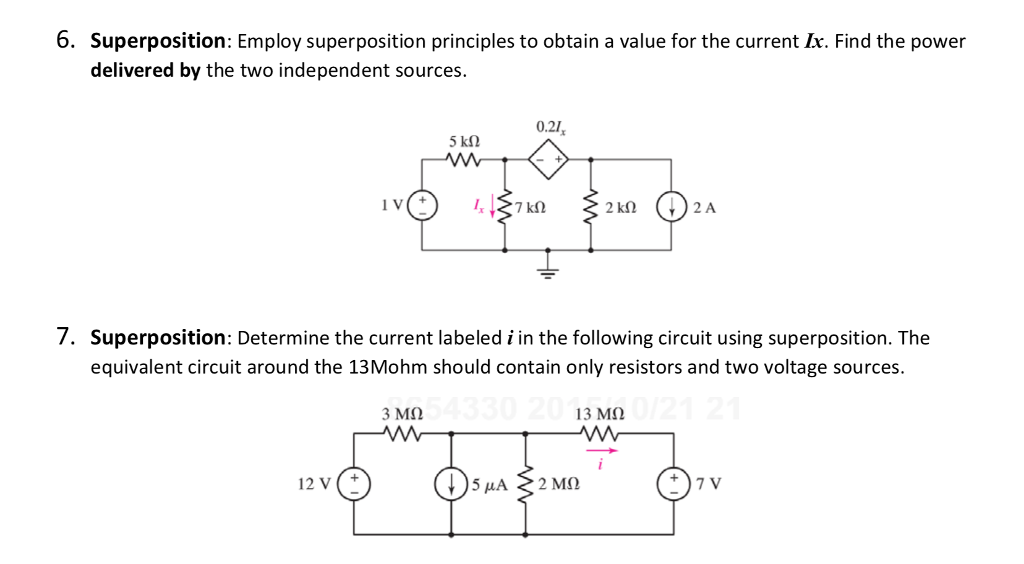 Solved 4) Use Mesh Analysis and one SuperMesh (around the 2A | Chegg.com