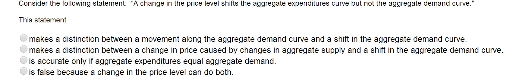 Solved Real Domestic Output In the above diagram, the | Chegg.com