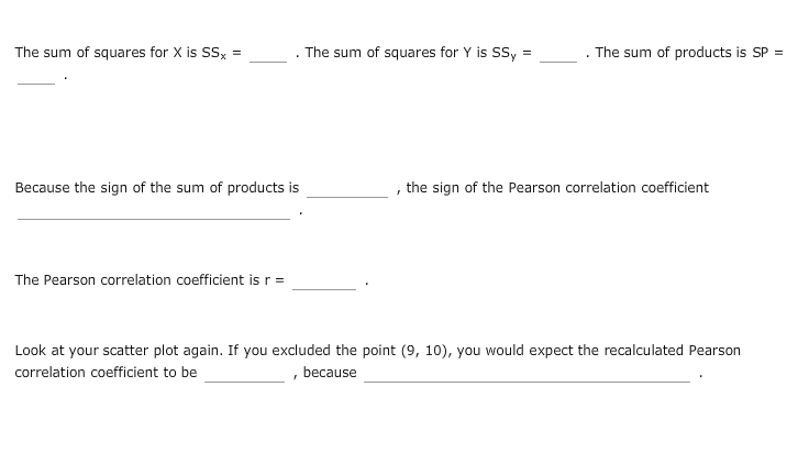 Aa Aa E. 4. Scatter plots and calculating correlation | Chegg.com Aa Aa E. 4. Scatter plots and calculating correlation | Chegg.com