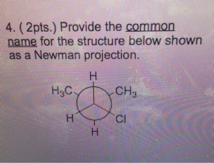 Solved Provide the common name for the structure below shown | Chegg.com