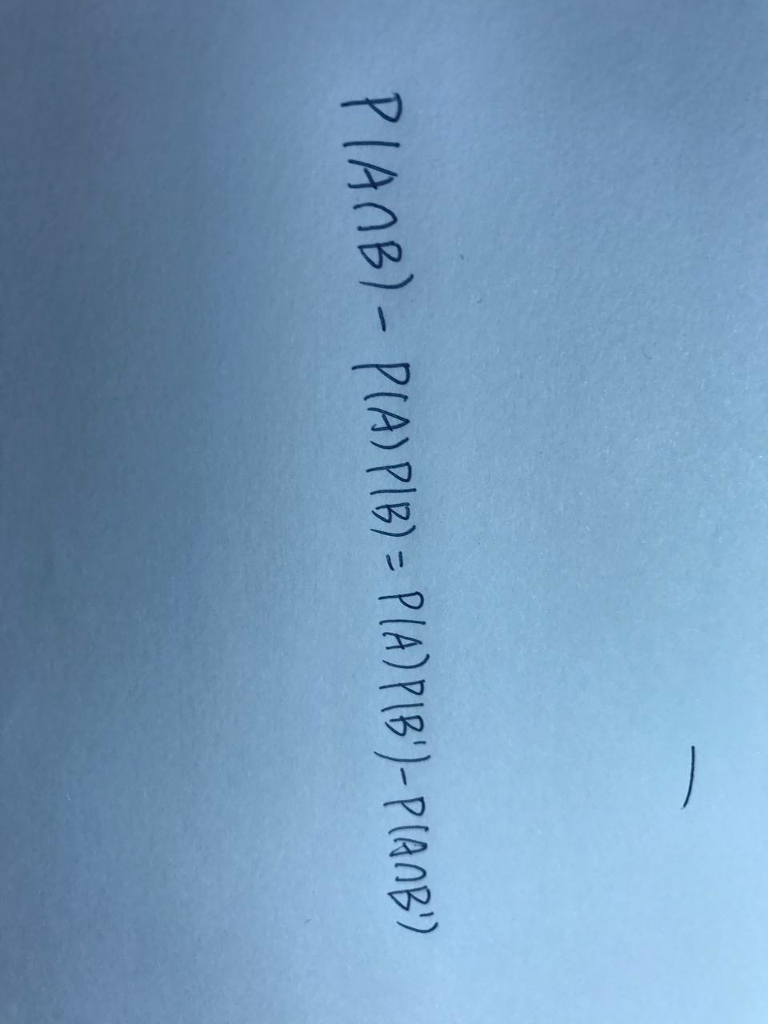 Solved How to prove this one? P(A Intersection B) - | Chegg.com