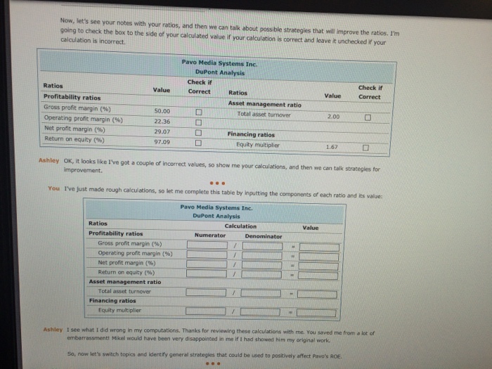 Solved 9. An analysis of company performance using DuPont | Chegg.com