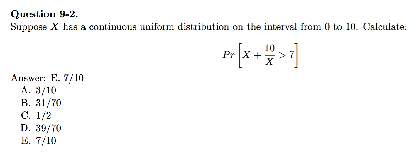 Solved Suppose X has a continuous uniform distribution on | Chegg.com