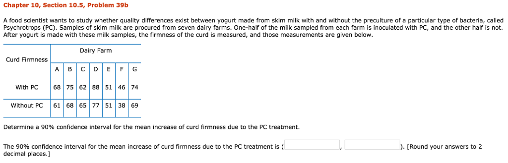 Solved Chapter 10 Section 10 5 Problem 39b A Food