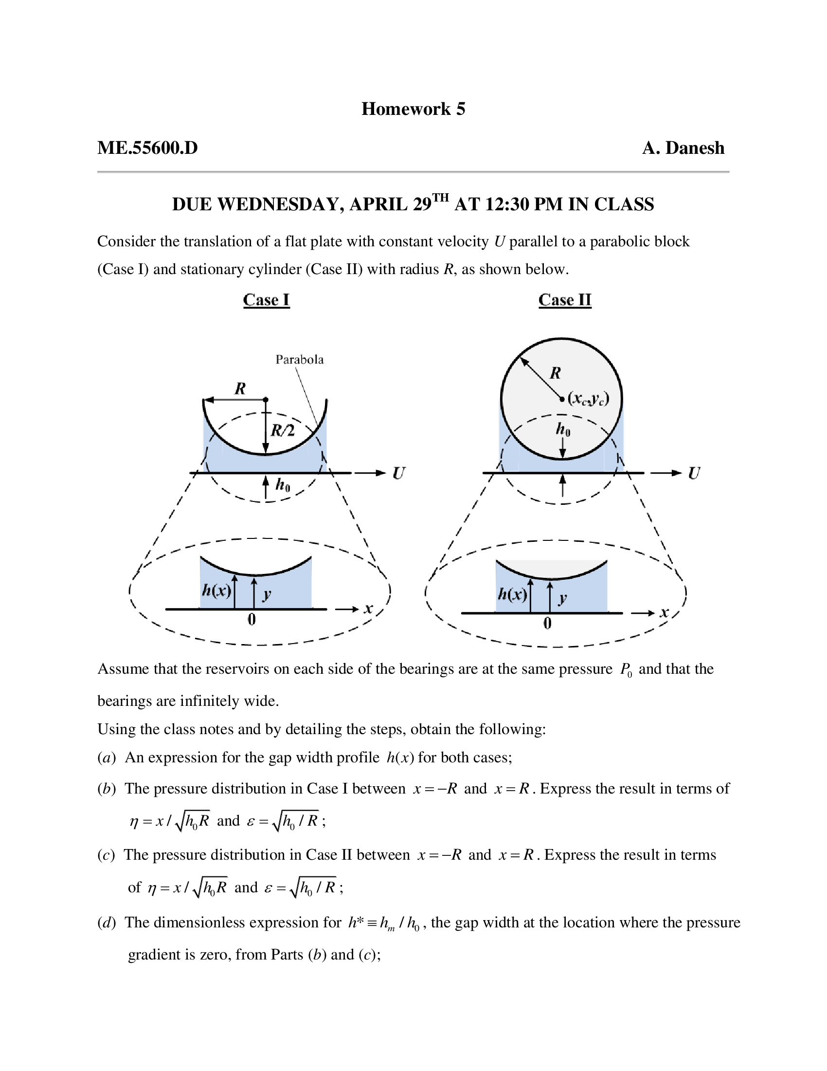 Consider the translation of a flat plate with | Chegg.com