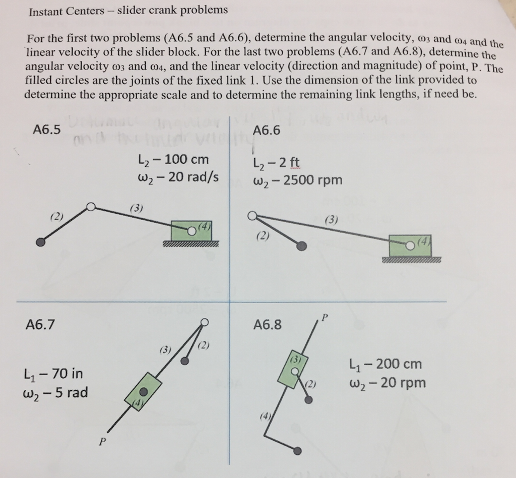 For the first two problems (A6.5 and A6.6), determine | Chegg.com