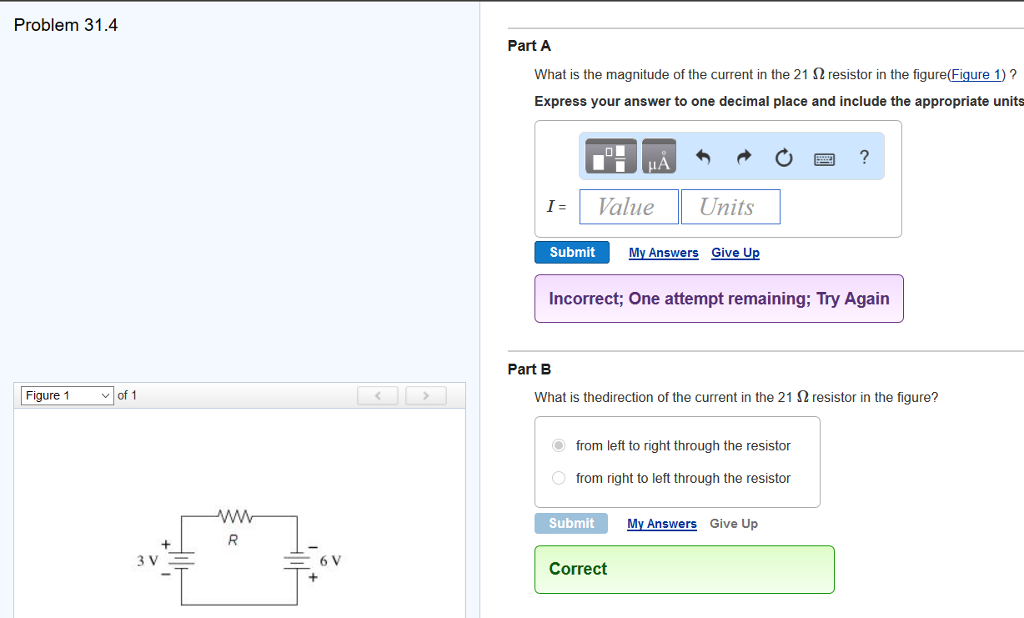 Solved Problem 31.4 Part A What is the magnitude of the | Chegg.com