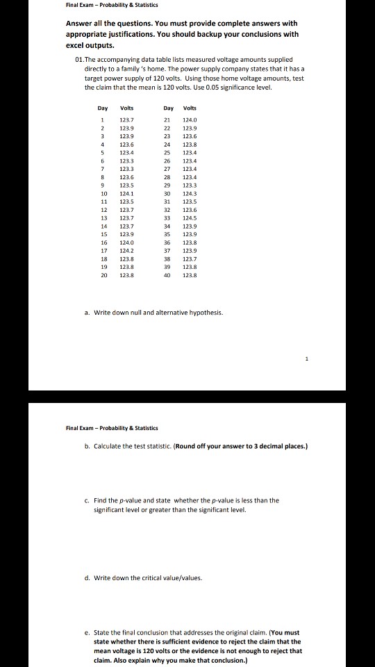 Statistics Questions And Answers Answered Statistics Questi