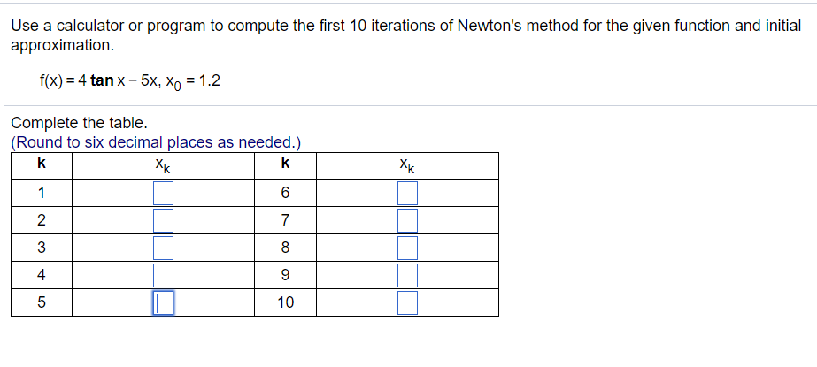 Solved Use a calculator or program to compute the first 10 | Chegg.com