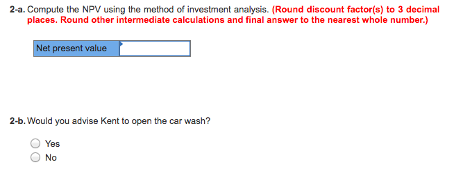 Solved Problem 10-2 Performing an NPV Analysis (LO2 - CC8) | Chegg.com