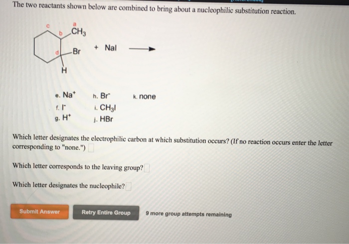 The Two Reactants Shown Below Are Combined To Bring Chegg
