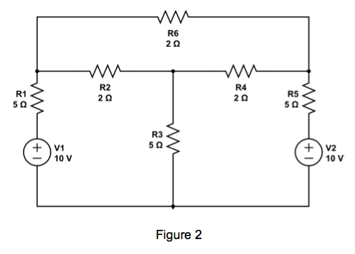 Solved Find the current flowing through R2, R4, and R6 for | Chegg.com