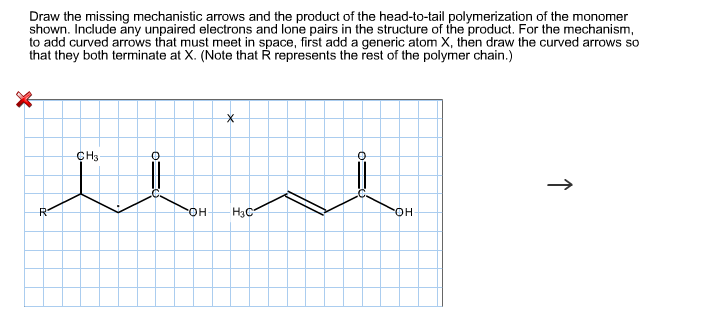 Solved Draw the missing mechanistic arrows and the product | Chegg.com