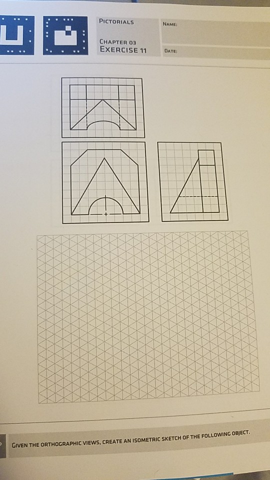 Solved PICTORIALS NAME: CHAPTER 03 EXERCISE 11 DATE: GIVEN | Chegg.com