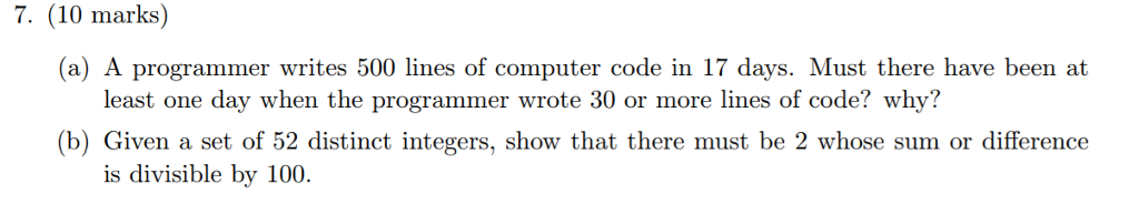 Solved 7. (10 marks (a) A programmer writes 500 lines of | Chegg.com