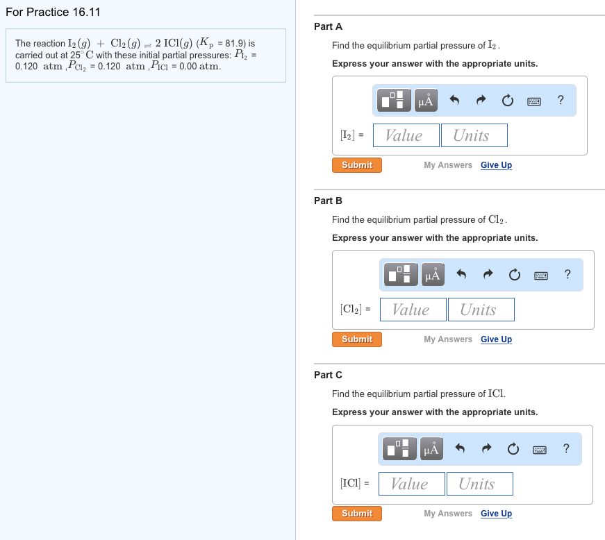 Solved Exercise 16.54 with feedback Part A For the following | Chegg.com
