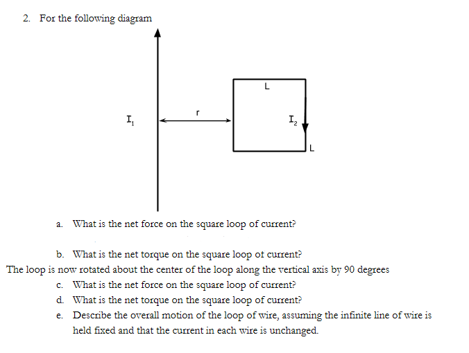 Solved For the following diagram a. What is the net force | Chegg.com