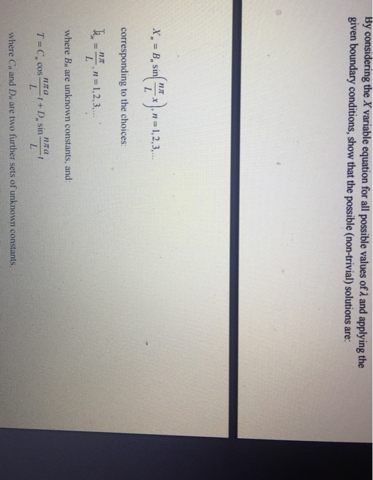 Solved The vertical displacement u(x) of a vibrating string | Chegg.com