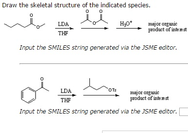 Solved Draw the skeletal structure of the indicated species. | Chegg.com