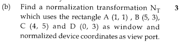 Solved Find a normalization transformation N_T which uses | Chegg.com