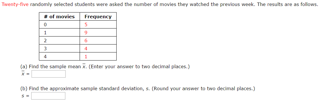 Solved Twenty-five randomly selected students were asked the | Chegg.com Solved Twenty-five randomly selected students were asked the | Chegg.com