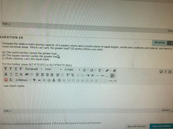 Solved Compare the relative load carrying capacity of a | Chegg.com