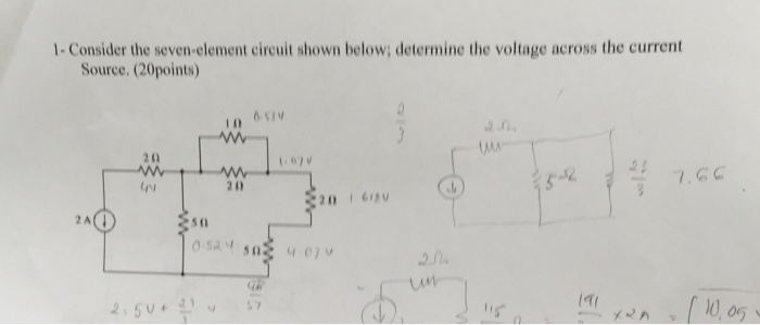 Solved Consider the seven-element circuit shown below; | Chegg.com