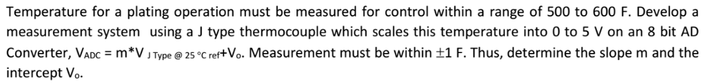 Solved Temperature for a plating operation must be measured | Chegg.com
