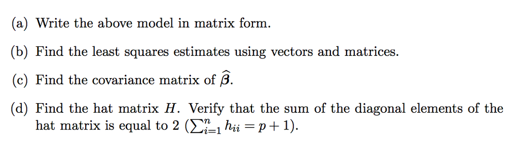 Solved Consider the following simple regression model for | Chegg.com