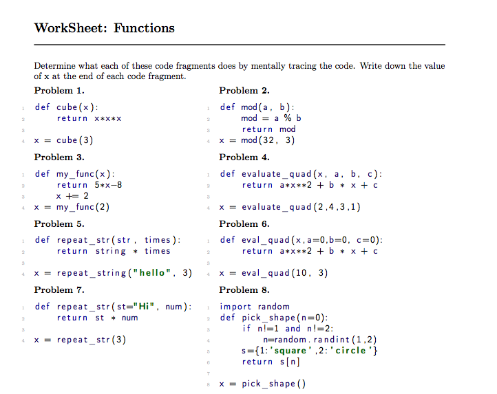 Solved Determine what each of these code fragments does by | Chegg.com